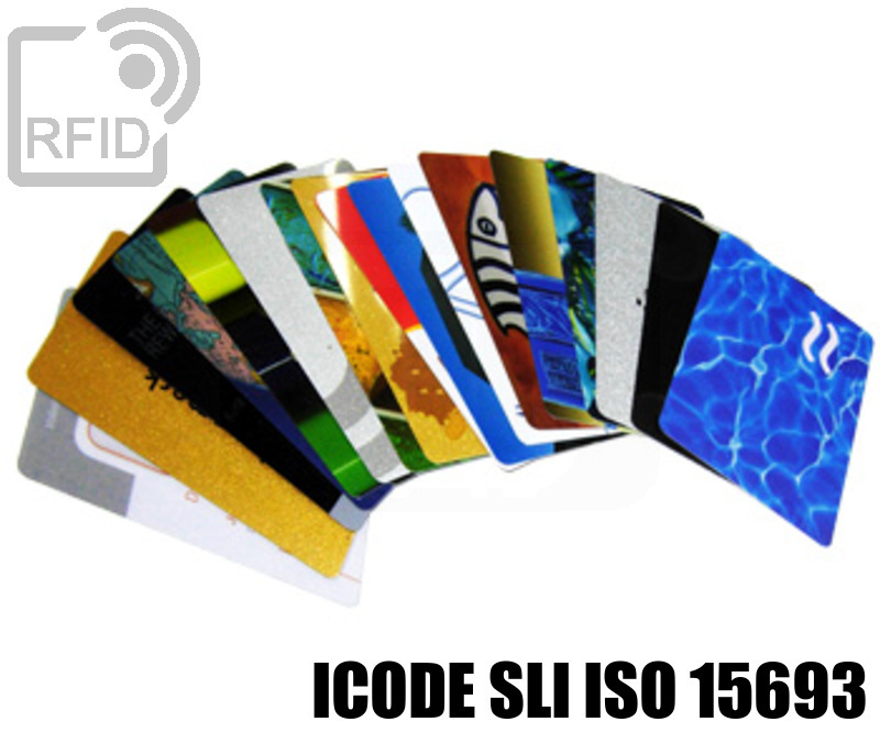 ICODE SLI ISO 15693 Carte plastiche RFID NFC con stampa offset ...