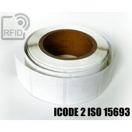 ICode 2 iso 15693 Etiqueta adhesiva RFID rectangular para ...